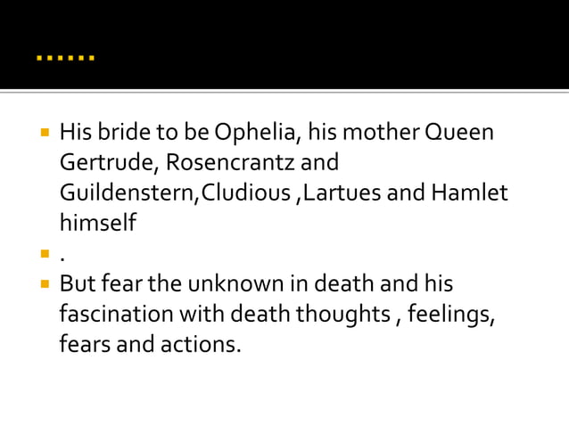 Death in hamlet Paper -01 | PPTX | Crime & Harmful Acts to Individuals ...