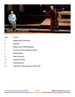 Death in Venice [study guide] | PDF