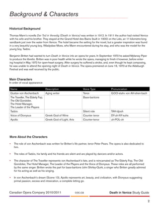 Death in Venice [study guide] | PDF