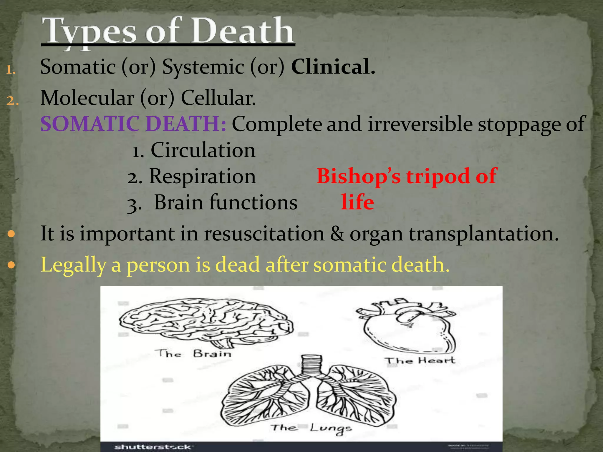 Death & its causes | PPTX