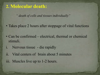 Death & its causes | PPTX