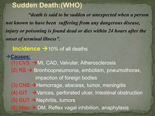 Death & its causes | PPTX