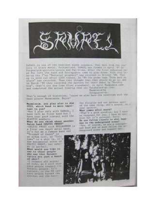 Death metal | DOCX | Classic Rock | Rock Music