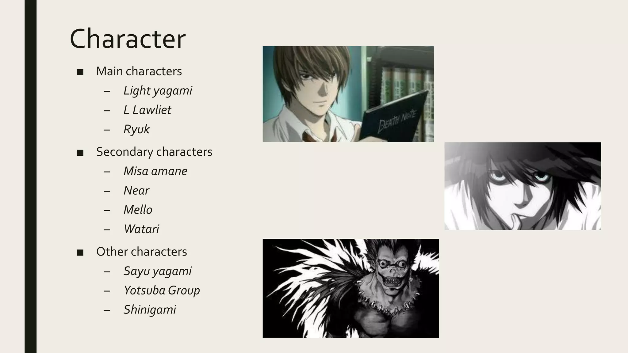 Deathnote | PPTX