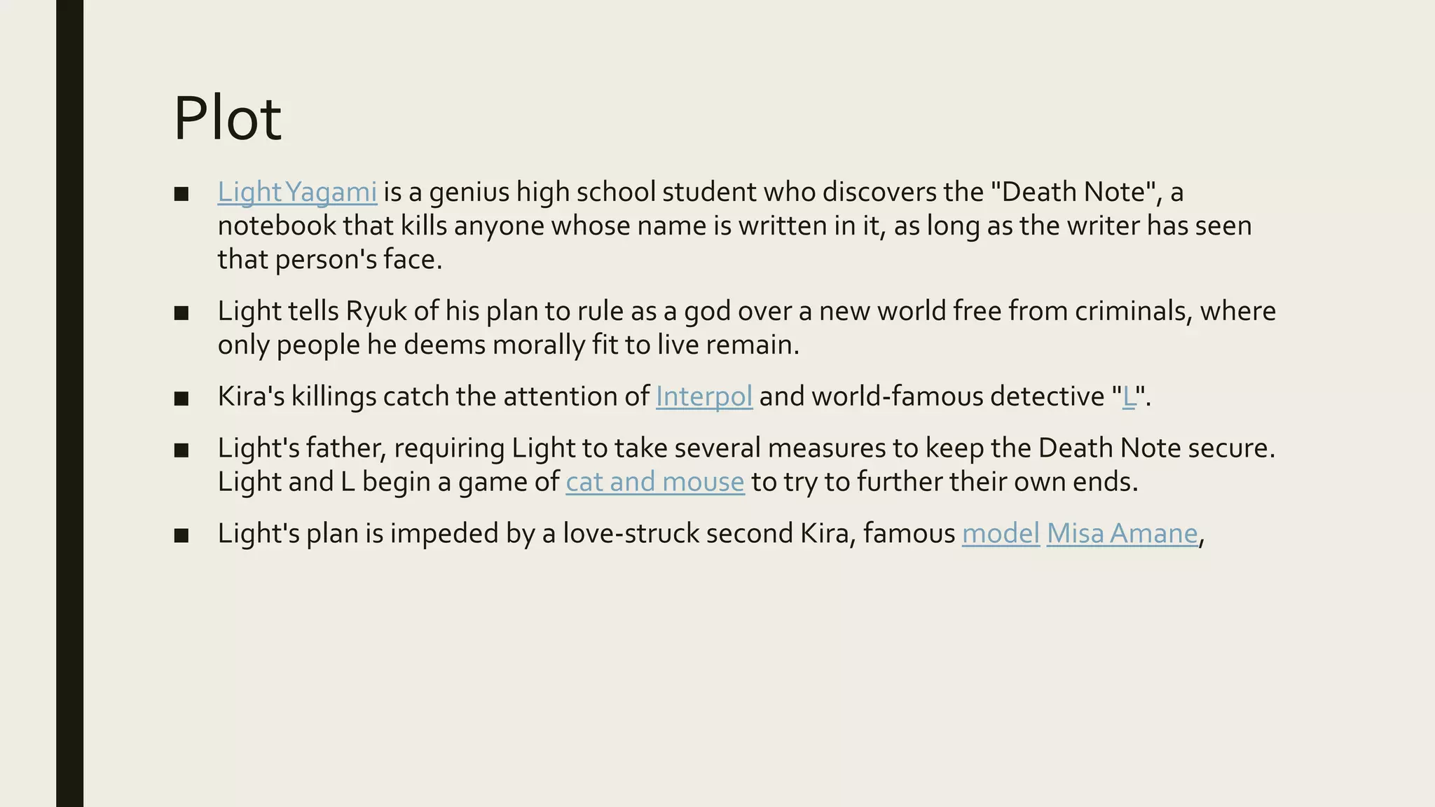 Deathnote | PPTX