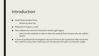 Deathnote | PPTX