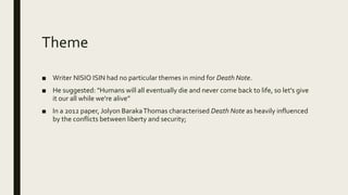 Deathnote | PPTX
