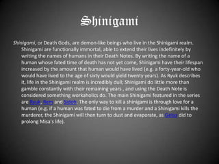 Deathnote Characters | PPT