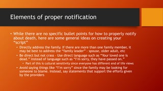 Death and the EMS Provider | PPTX