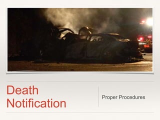 Death Notification | PPTX