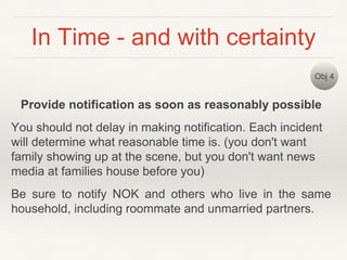 Death Notification | PPTX