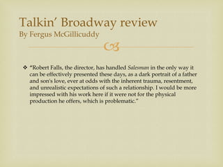 Death of a salesman | PPTX