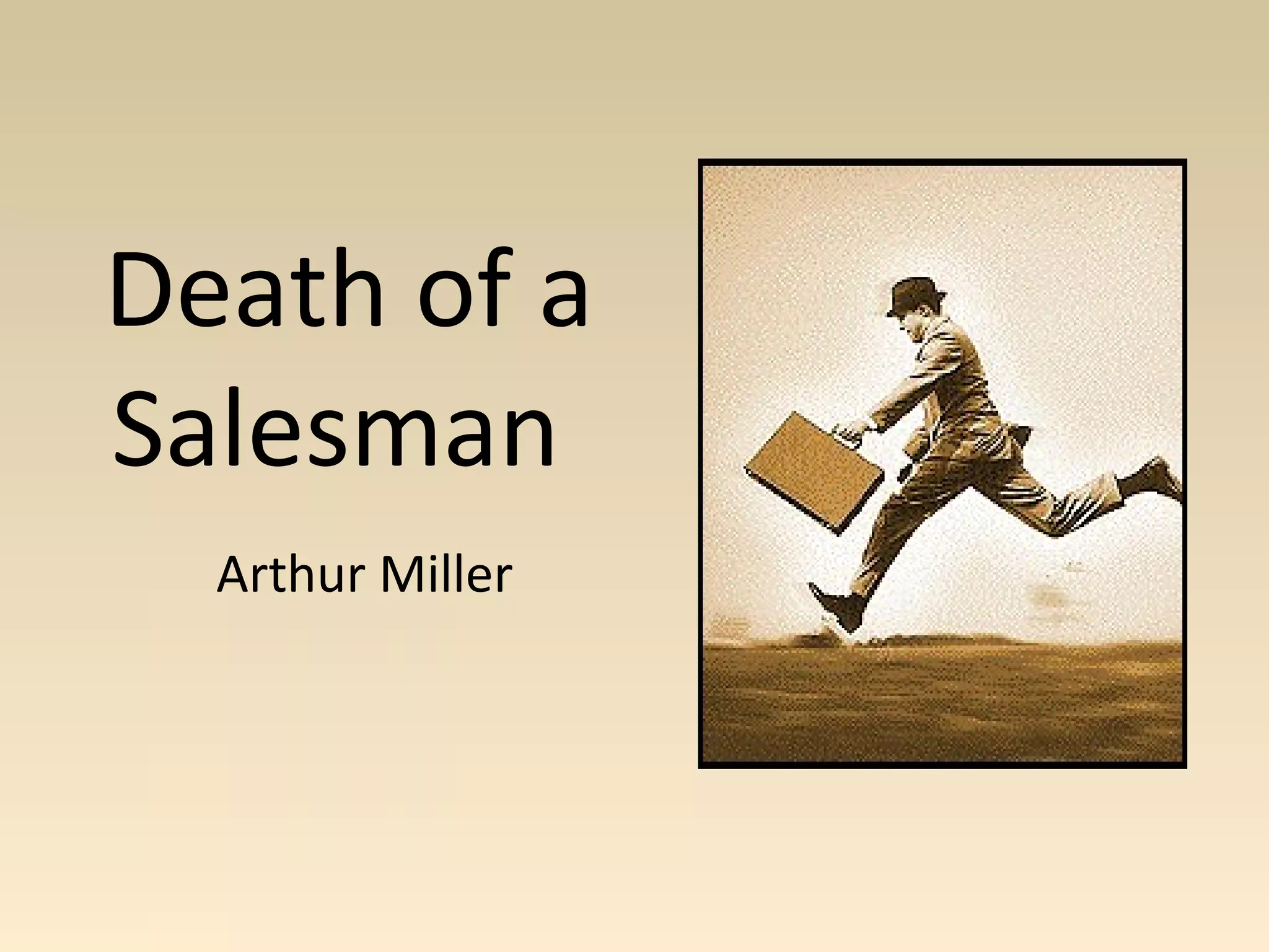 Death of a salesman intro | PPT