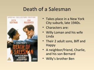 Death of a salesman intro | PPT