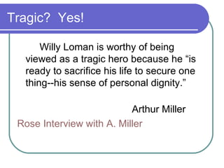 Death of a salesman ppt | PPT