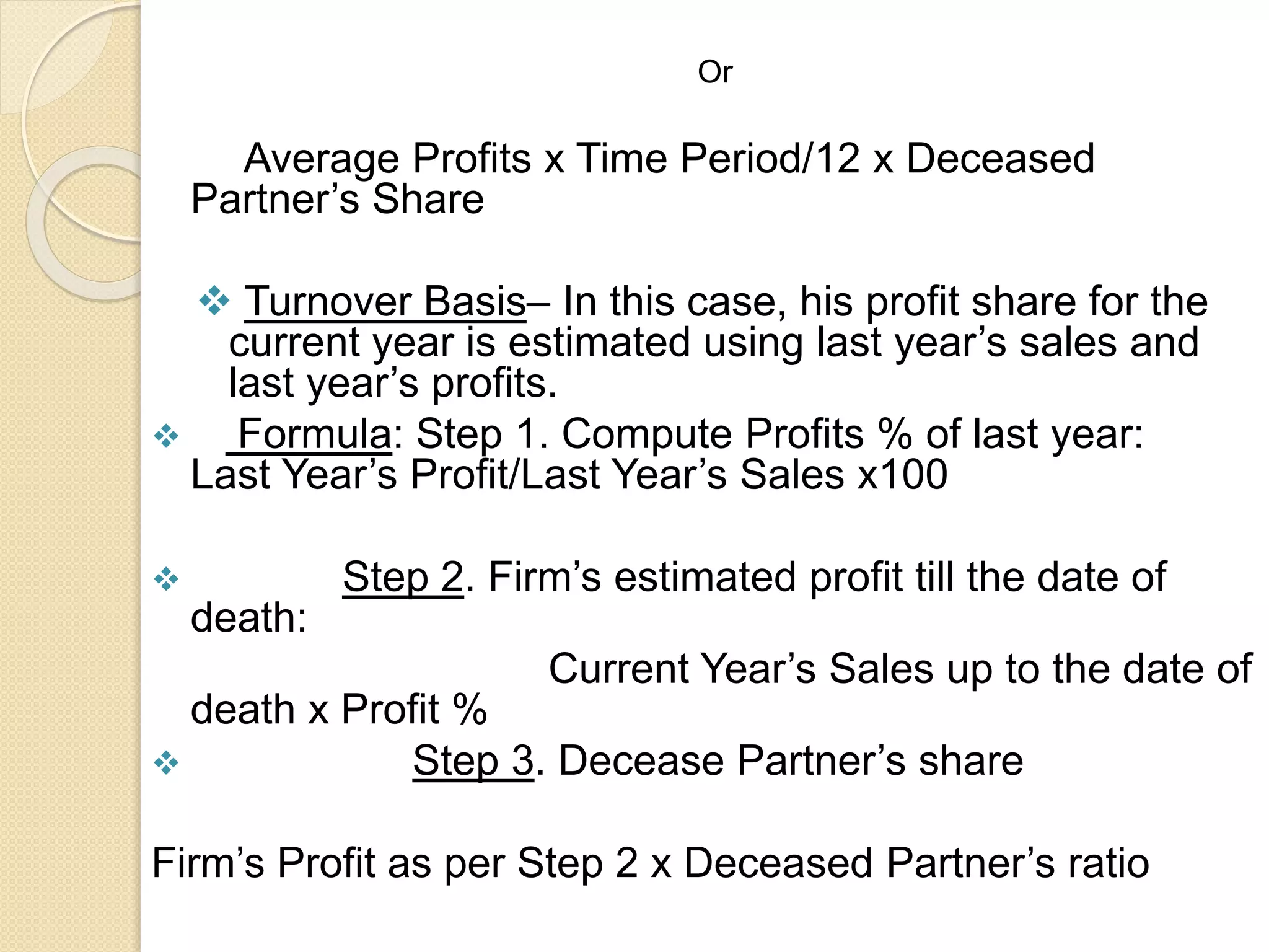 Death of partner | PPTX