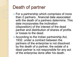 Death of partner | PPTX