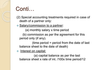 Death of partner | PPTX