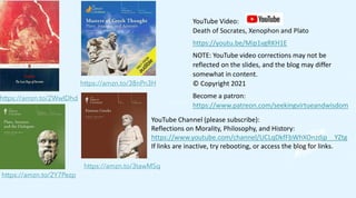 Pondering the Trial and Execution of Socrates with Xenophon and Plato | PDF