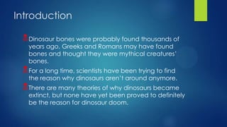 Death of the dinos | PPTX