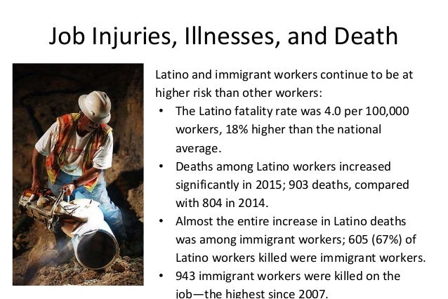 Death on the job 2017