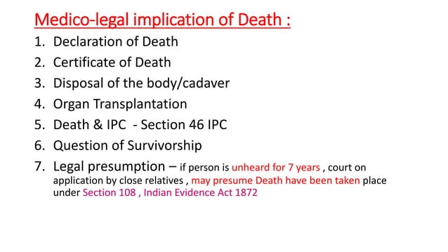 Death or Thantology.pptx death ppt useful ppt | PPT