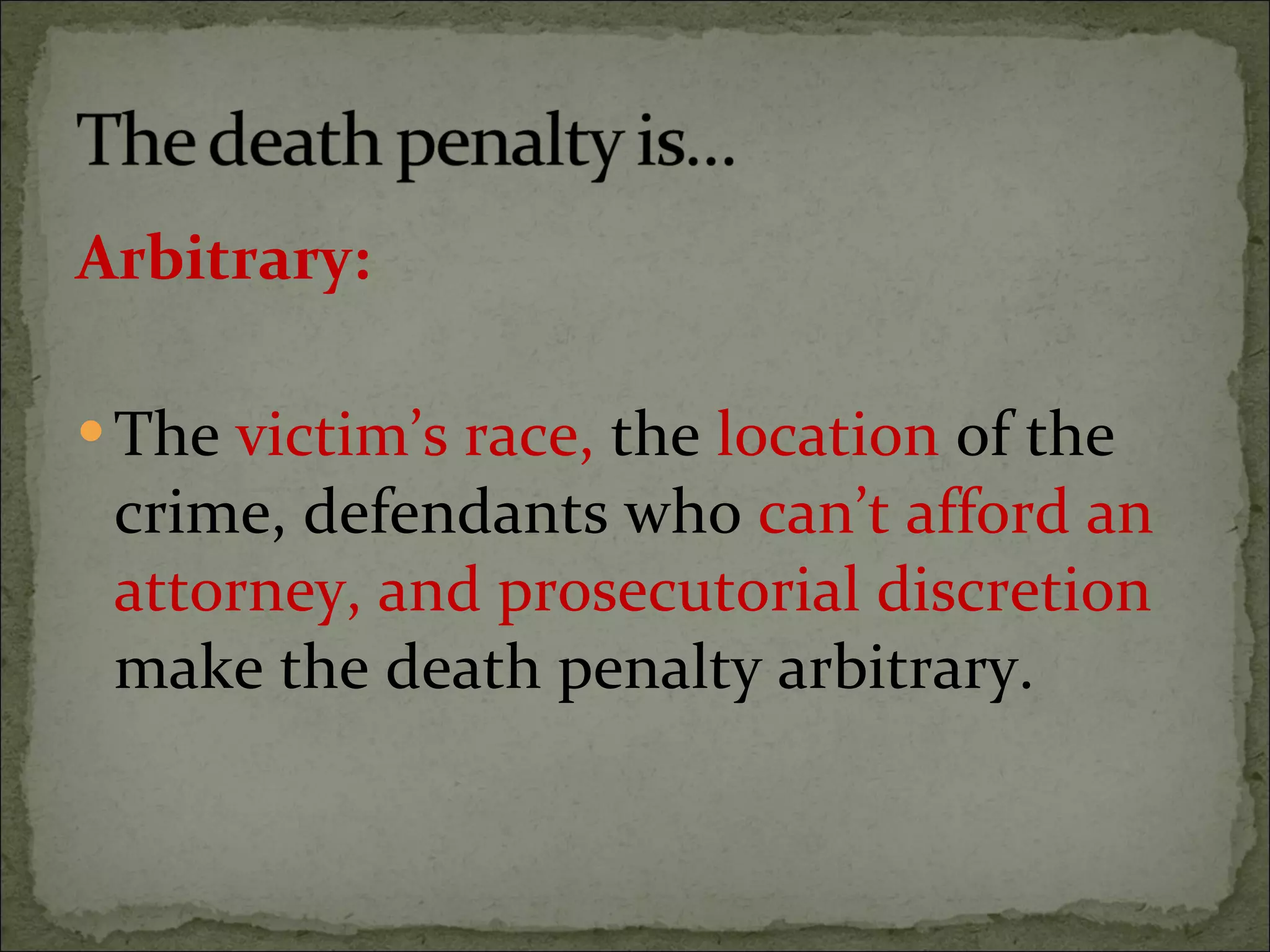 Death penalty | PPT