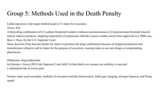 Death Penalty.pdfminimumfourtycharavyers? | PDF | Death, Injury, or ...