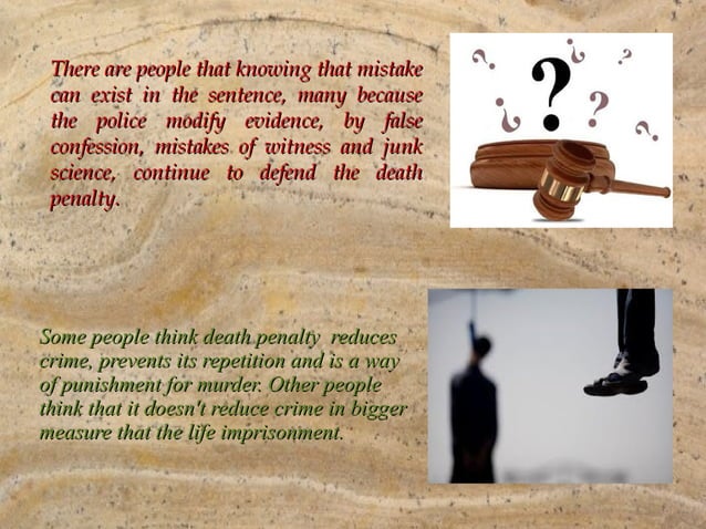 Death penalty and life imprisonment | PPT