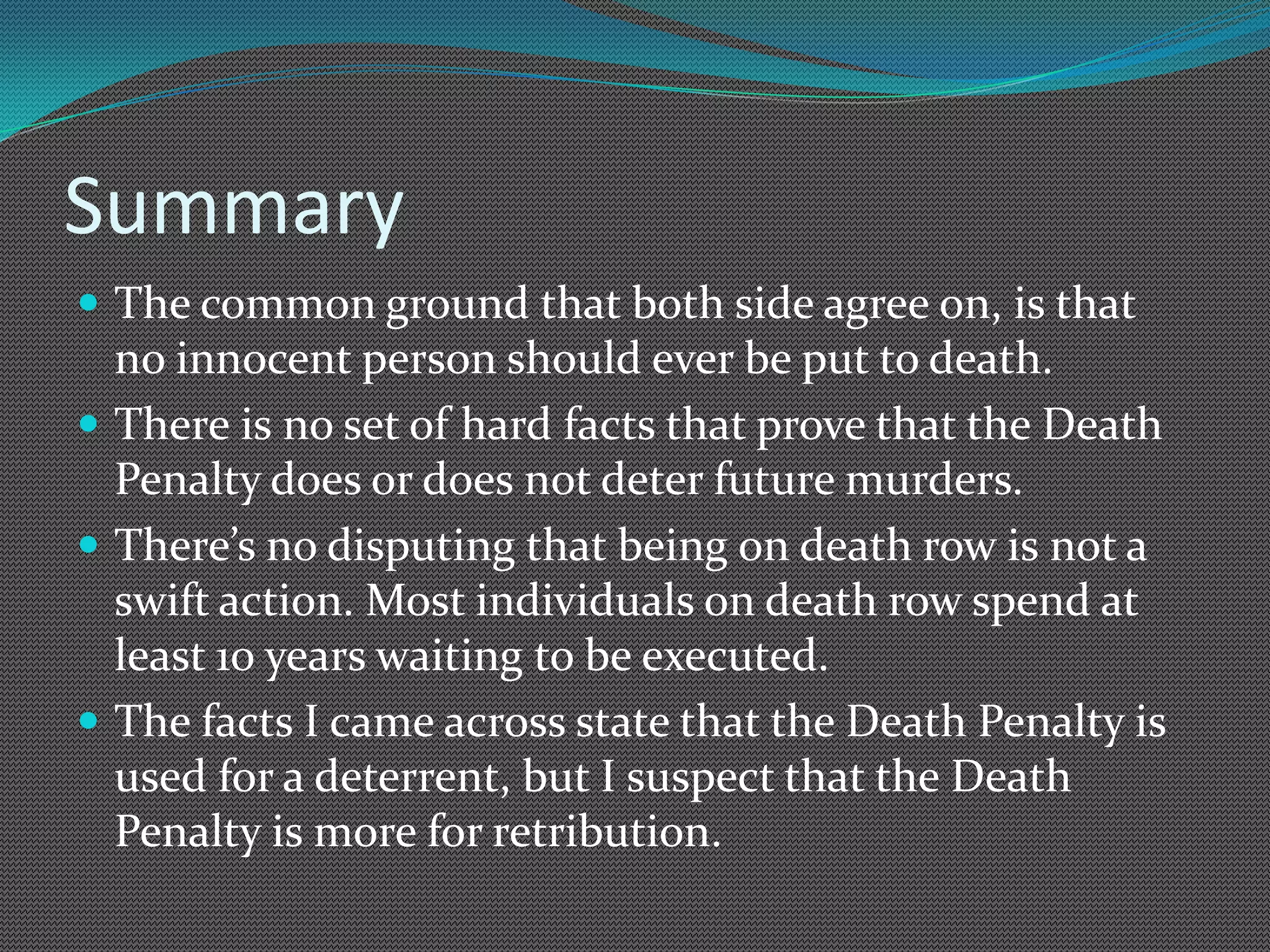 Death Penalty | PPTX