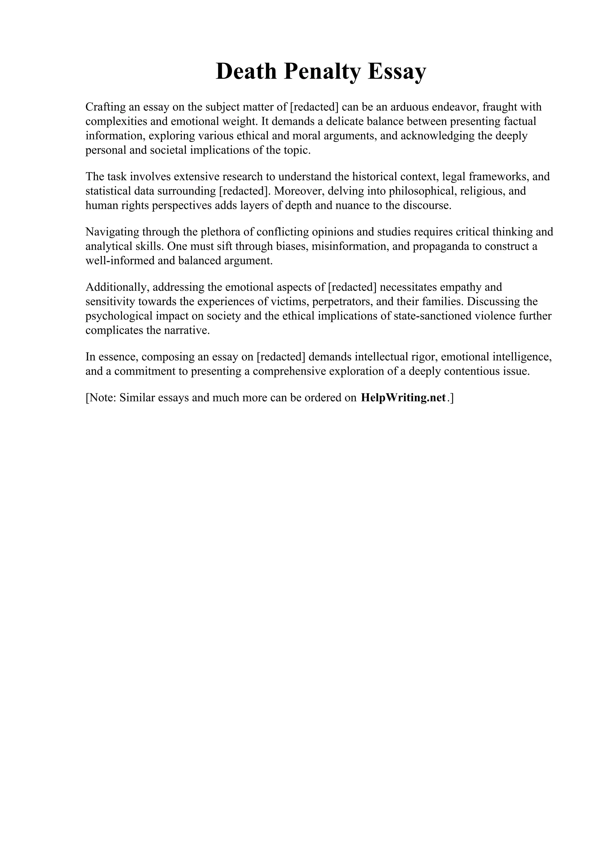 Death Penalty Essay.pdf
