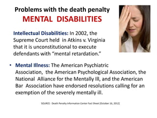 Presentation - An Overview of the Death Penalty in the United States | PPSX
