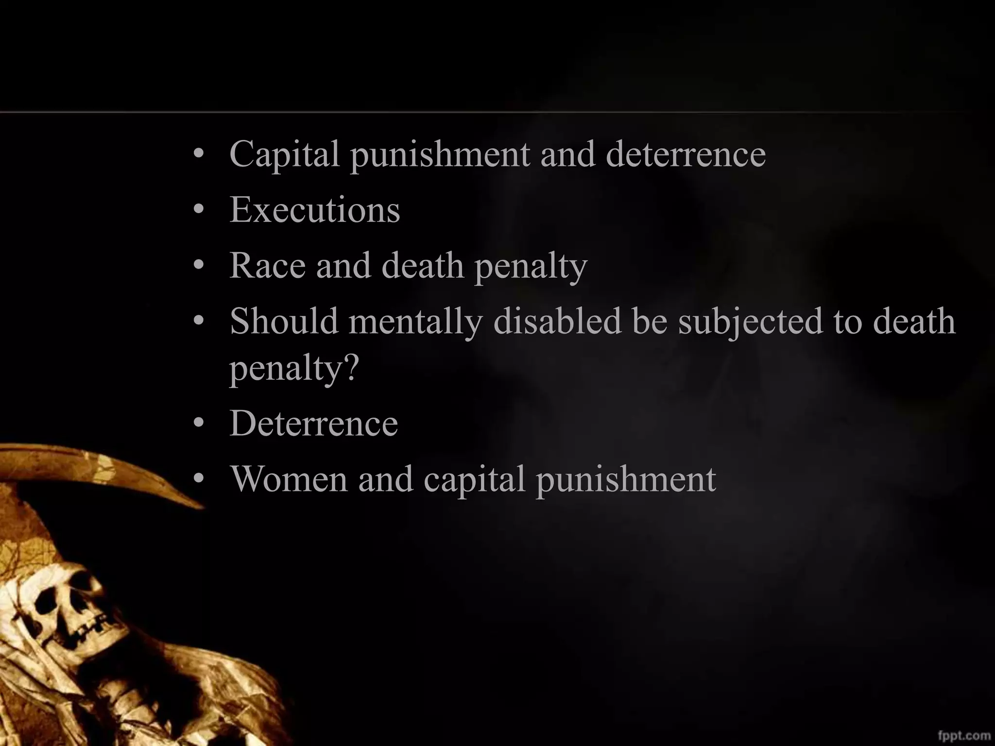 Death Penalty Research Paper Writing Ideas | PPTX