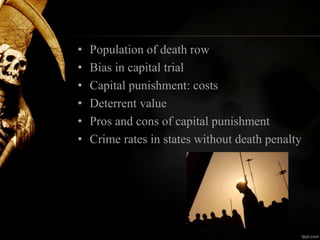 Death Penalty Research Paper Writing Ideas | PPTX
