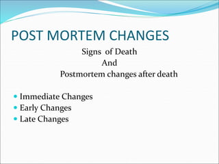 DEATH & POST MORTEM CHANGES.ppt new.ppt