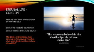 Soul, Death, Resurrection & Hell - Illustrated | PPTX