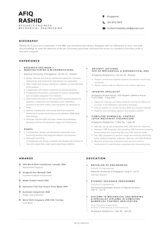 Resume Afiq | PDF | Graduation | Personal Celebrations & Life Events