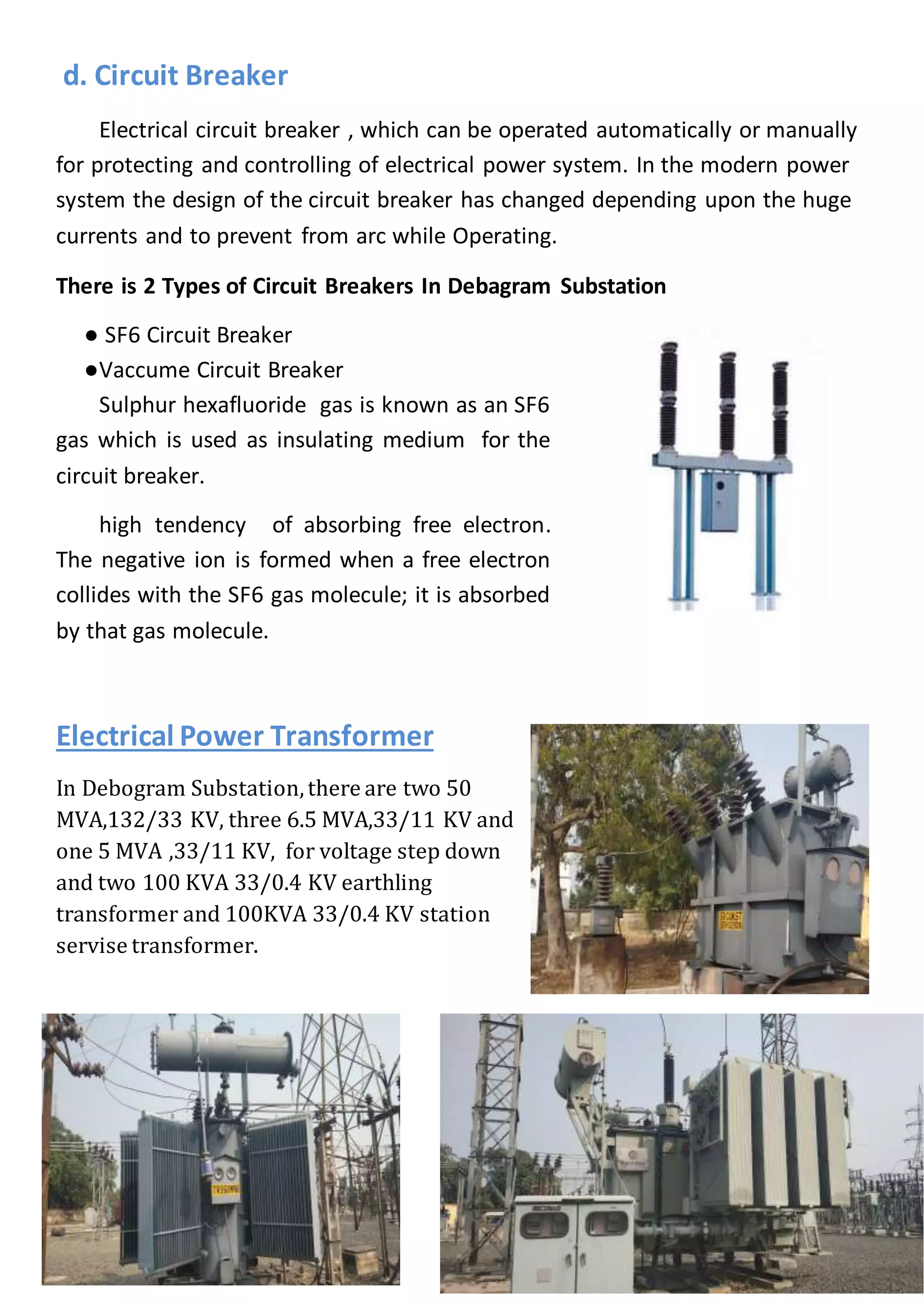 132 kv sub-station, power transmission | DOCX