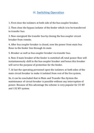 132 kv sub-station, power transmission | DOCX