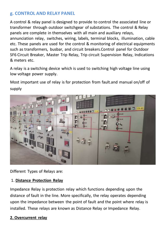132 kv sub-station, power transmission | DOCX