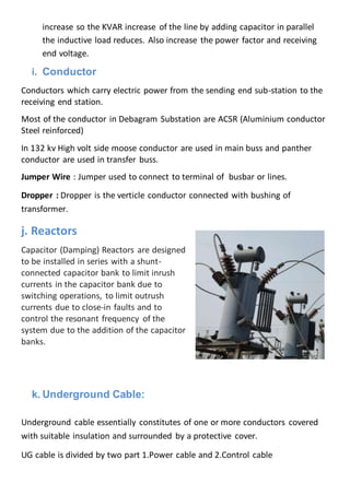 132 kv sub-station, power transmission | DOCX