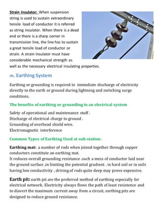 132 kv sub-station, power transmission | DOCX