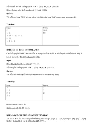 bài tập cấu trúc dữ liệu 5 | PDF