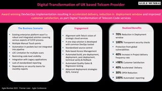 Agile Mumbai 2023 | Modern DevOps Solution through Integrated Software Delivery Platform (ISDP ...