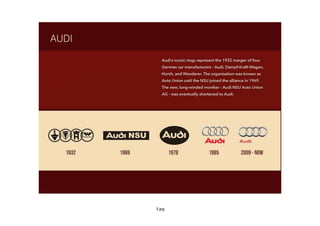 Audi - Brand Evolution | PDF