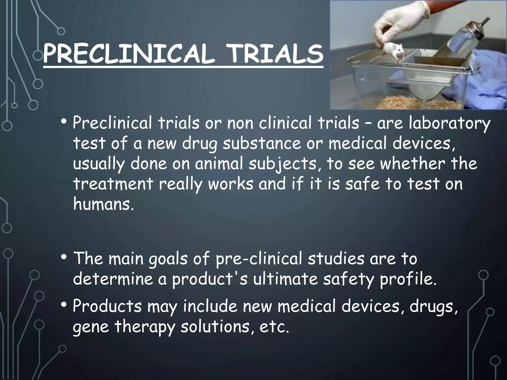 Pre Clinical Studies | PPTX
