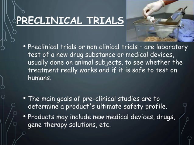Pre Clinical Studies | PPTX