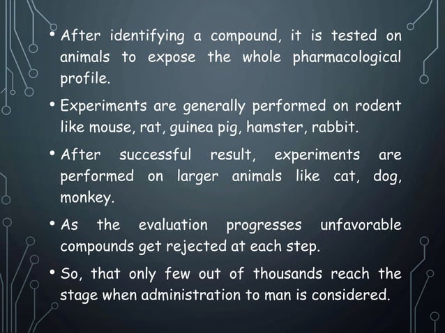 Pre Clinical Studies | PPTX