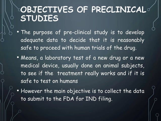 Pre Clinical Studies | PPTX