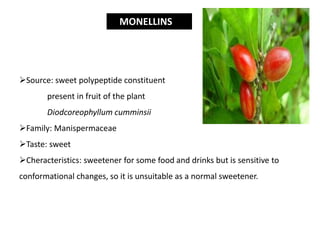 sweetening and coloring agents | PPTX